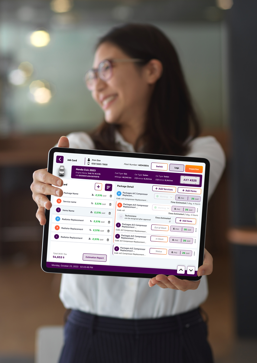 Garage Software — Smart Garage Management System by Sianty